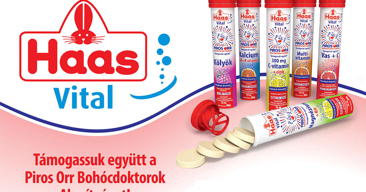 Együttműködik az Ed. Haas és a Piros Orr Bohócdoktorok Alapítvány ...